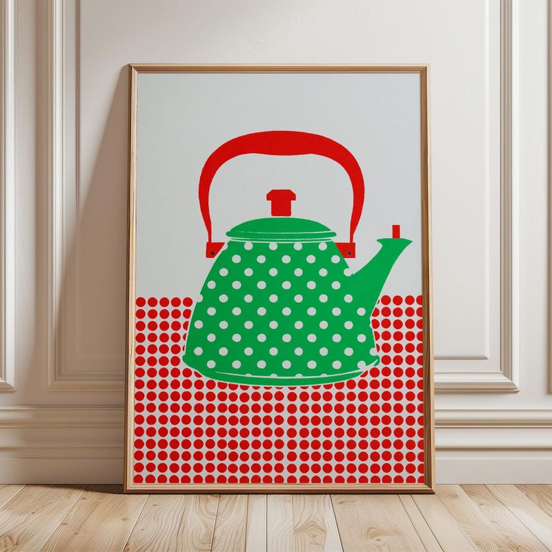 Aesthetic Kettle Poster - Etsy UK