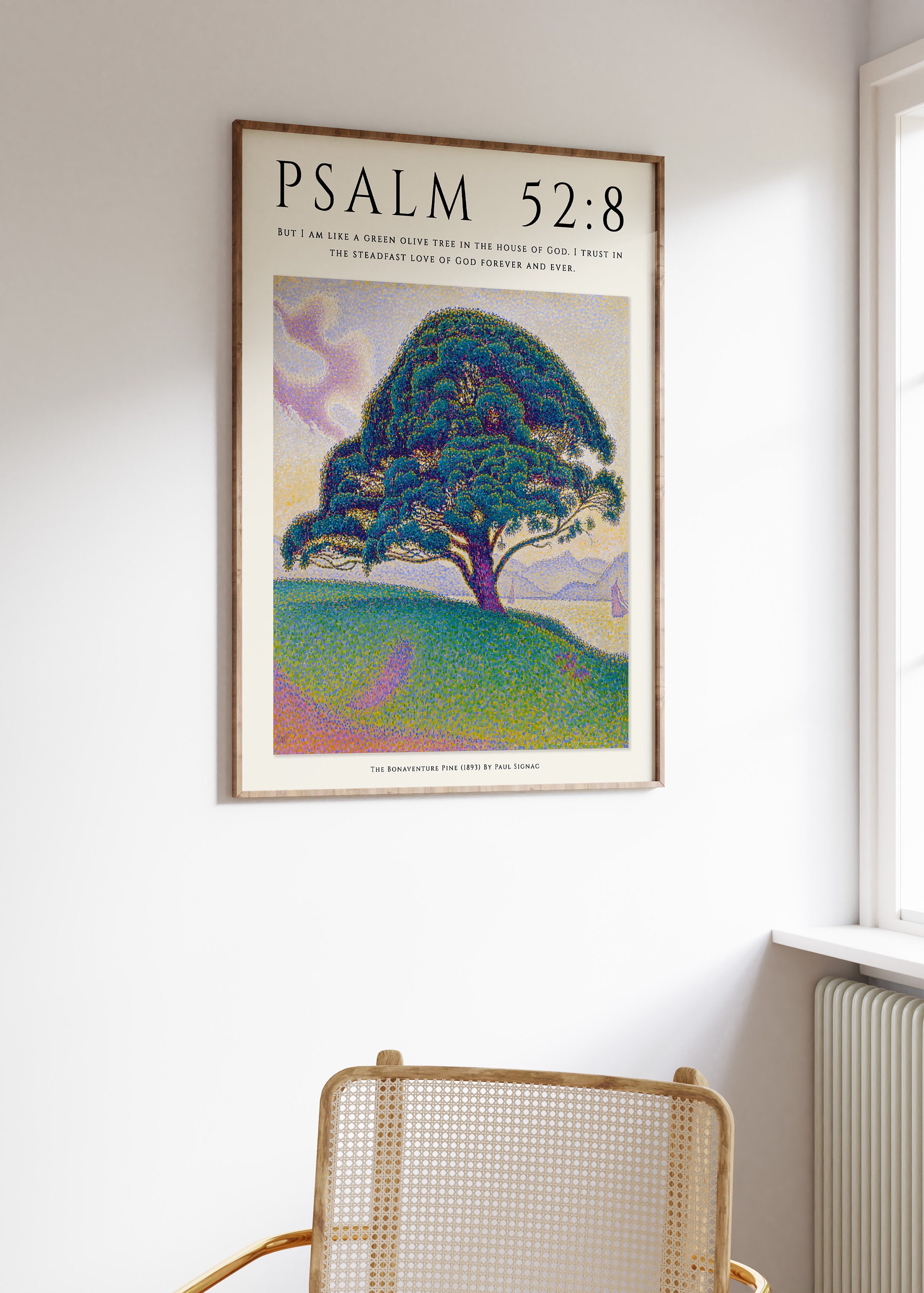 Bible Verse Poster, Bible Art, Paul Signac Art, Pointillism Art ...