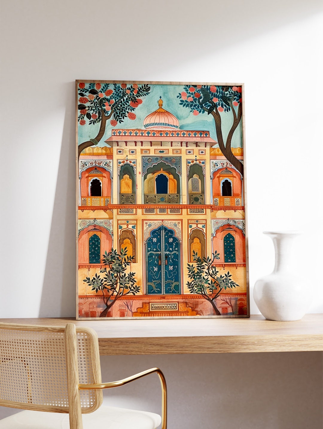 Indian Print, Traditional Indian Poster, Pichwai Art, Hindu Art, Indian ...