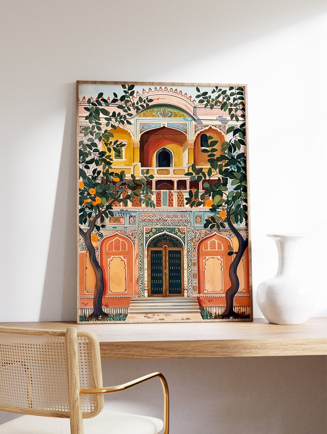 Indian Print, Traditional Indian Poster, Pichwai Art, Hindu Art, Indian ...