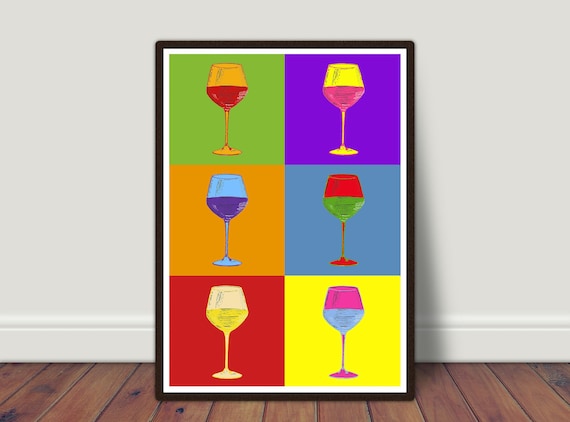 Pop Art Poster Gallery Quality Modern Art Vintage Art | Etsy UK