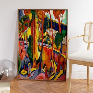 Andre Derain 'the Turning Road' Fauvist Art Print - Etsy
