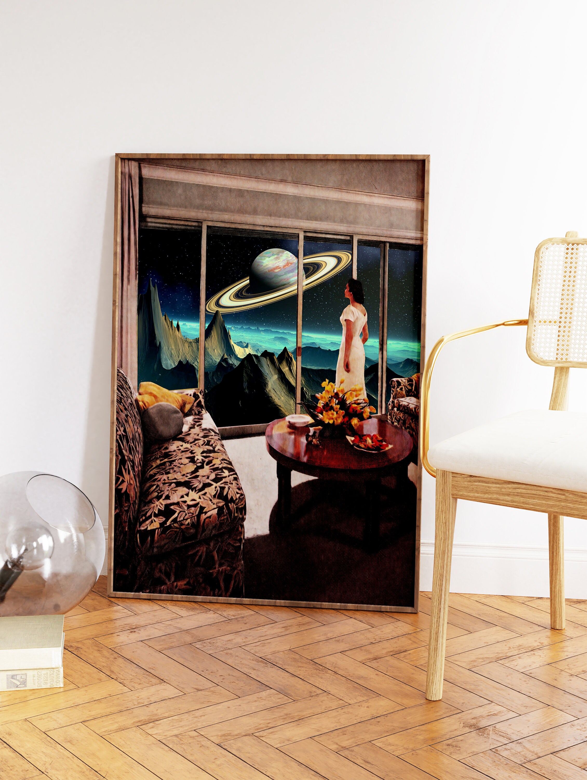 Surrealist Art Futurist Cyberpunk Poster Sci-fi Wall Art - Etsy