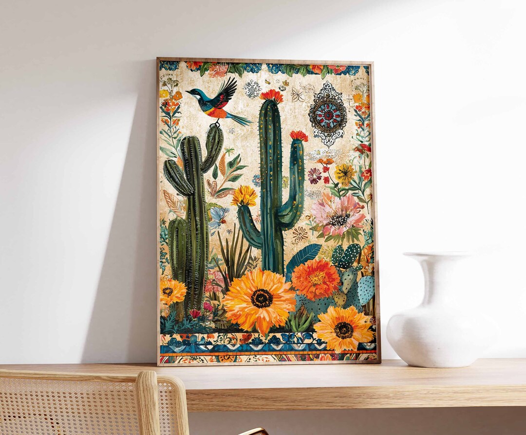 Vintage Mexican Poster, Mexican Prints, Mexican Decor, Traditional ...