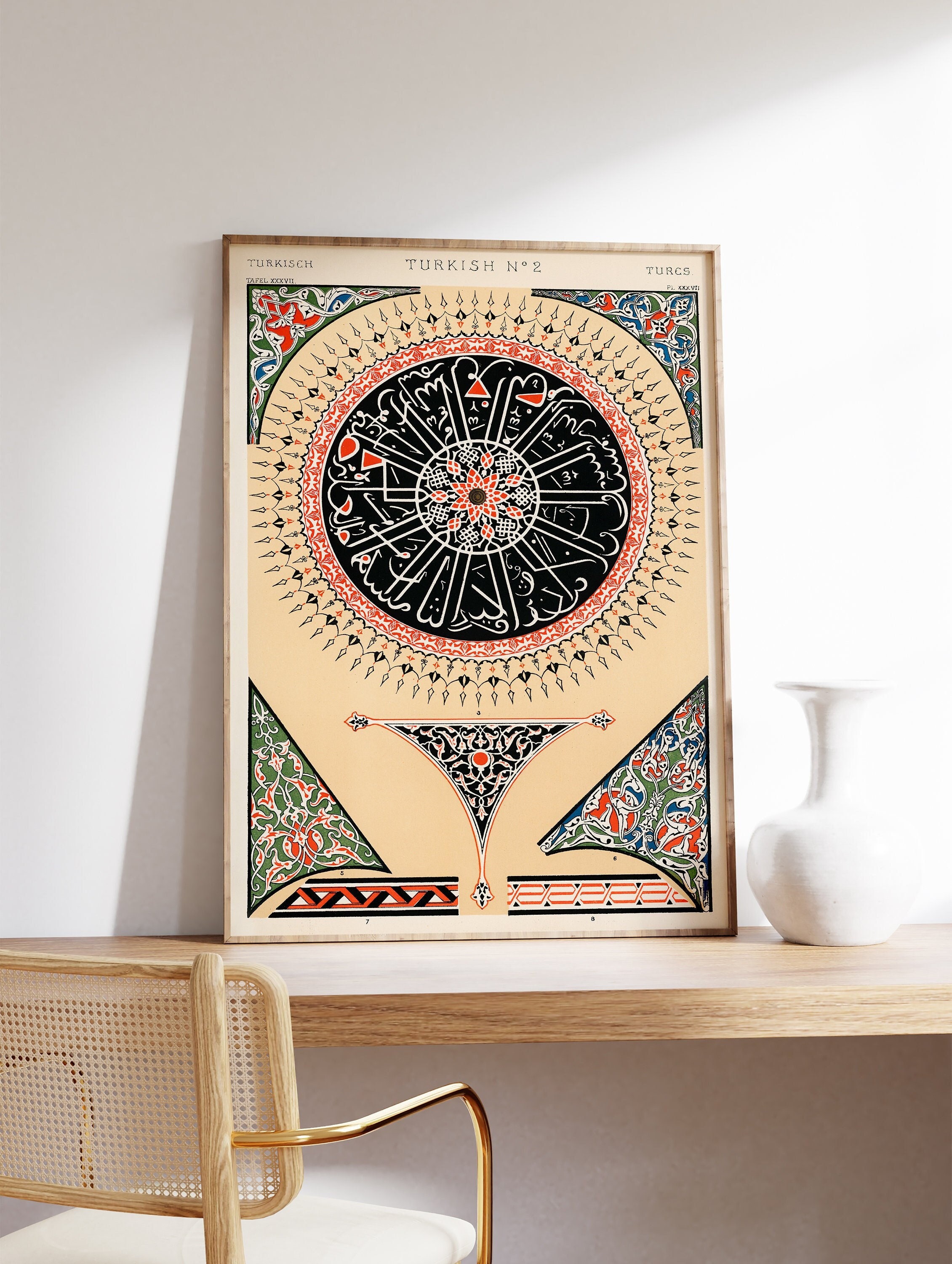 Vintage Magazine Poster Turkish Wall Print Turkish Decor - Etsy