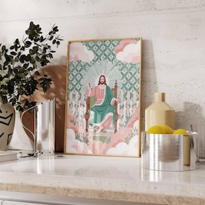 Jesus Poster, Religious Poster, Christian Wall Art, Jesus Christ Print ...