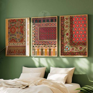 Set of 3 Arabic Prints, Islamic Wall Art, Islamic Decor, Arabic Decor ...