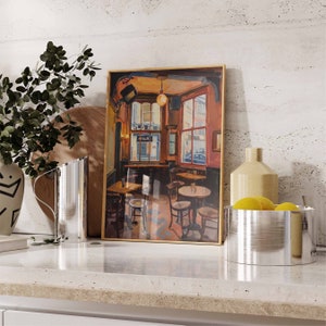 Vintage London Pub Poster, London Pub Print, British Pub Decor, Pub Art ...