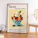Gelato Poster, Italian Food Art, Ice Cream Food Poster, Kitchen Decor ...