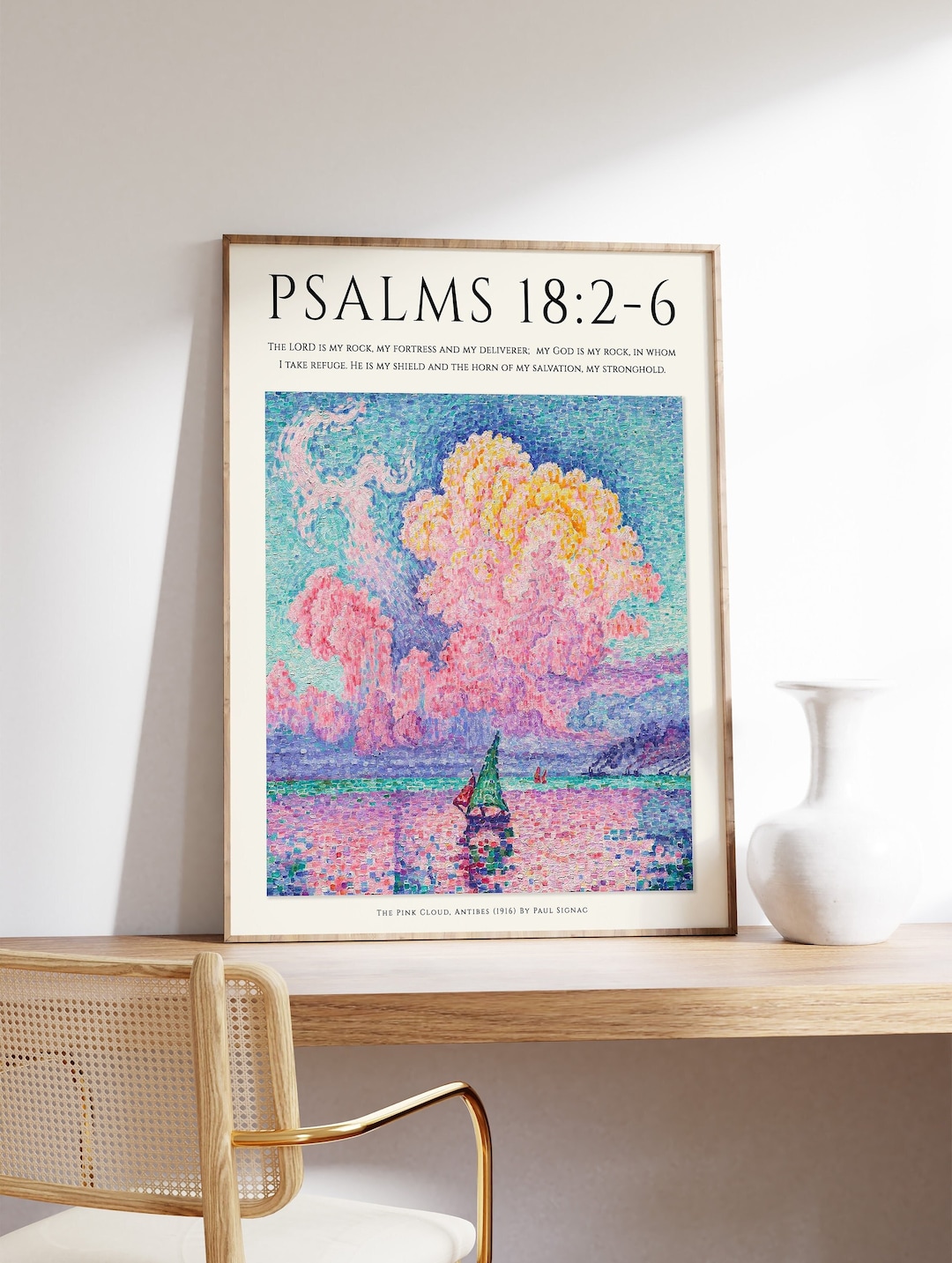 Bible Verse Poster, Bible Art, Paul Signac Art, Pointillism Art ...