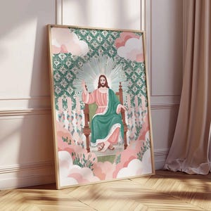 Jesus Poster, Religious Poster, Christian Wall Art, Jesus Christ Print ...