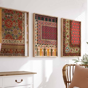 Set of 3 Arabic Prints, Islamic Wall Art, Islamic Decor, Arabic Decor ...