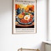 English Breakfast Food Poster, British Food Print, UK Food Poster ...