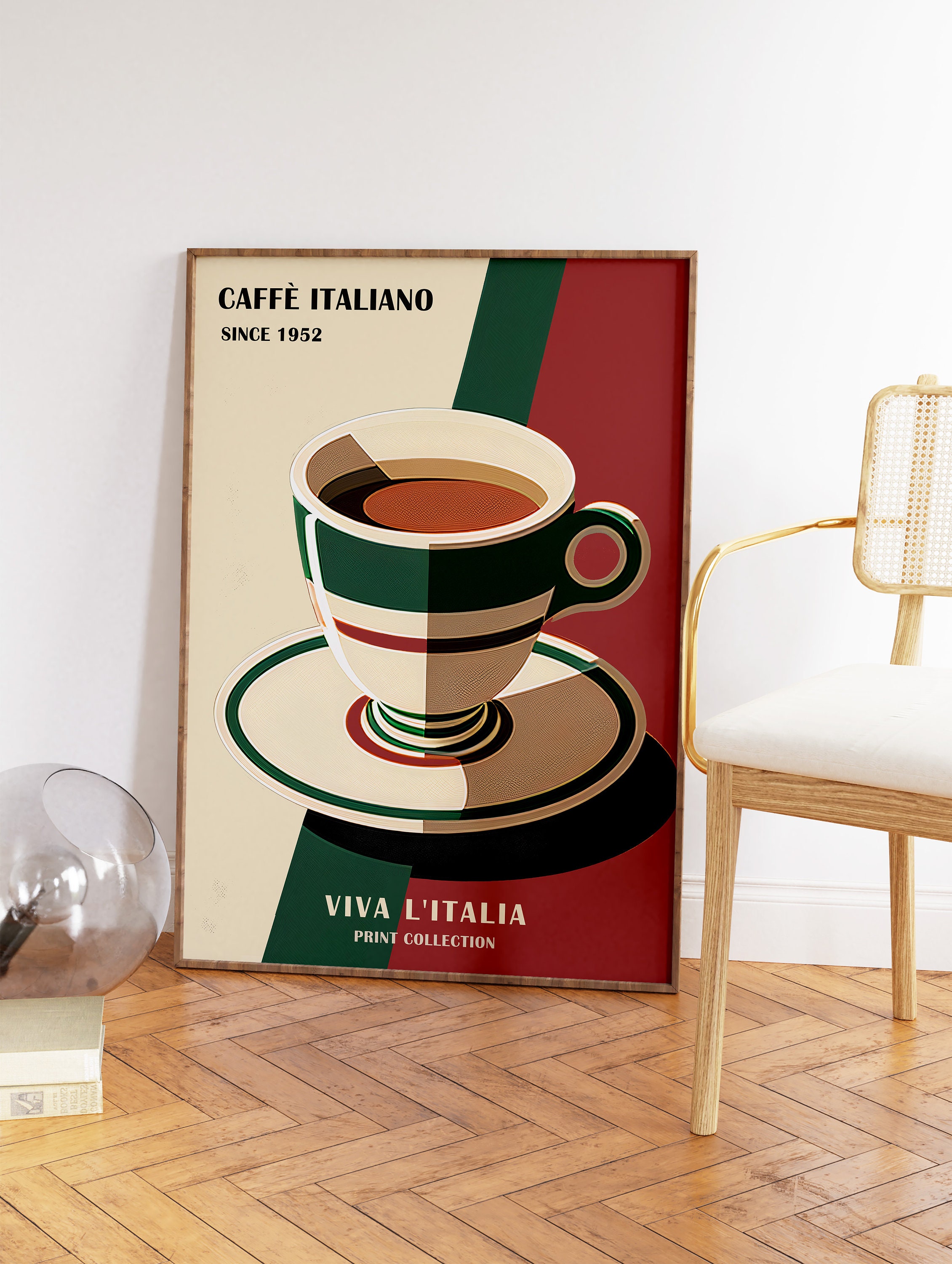 Italian Coffee Poster Coffee Illustration Print Kitchen - Etsy