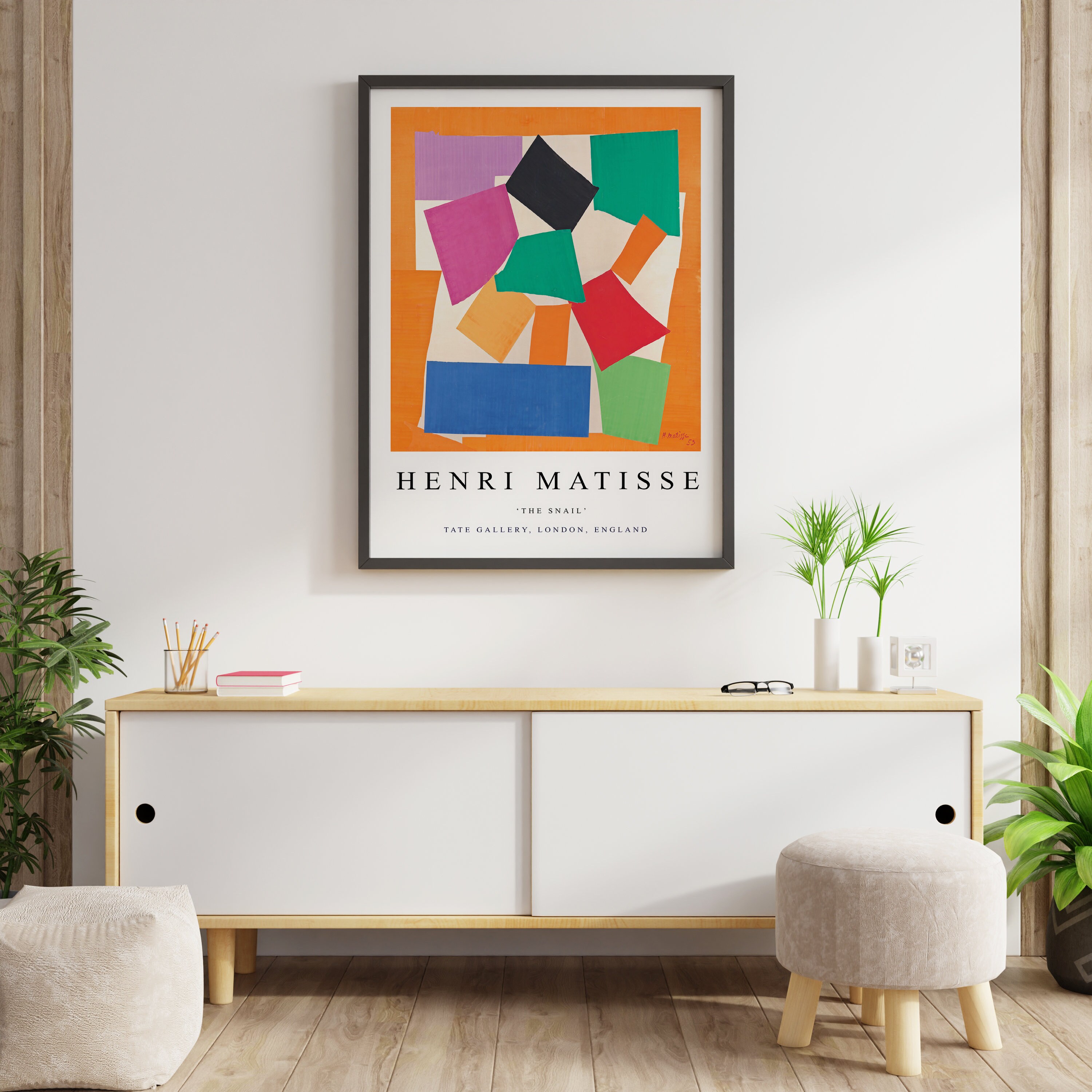 The Snail Henri Matisse Exhibition Poster Gallery Quality | Etsy