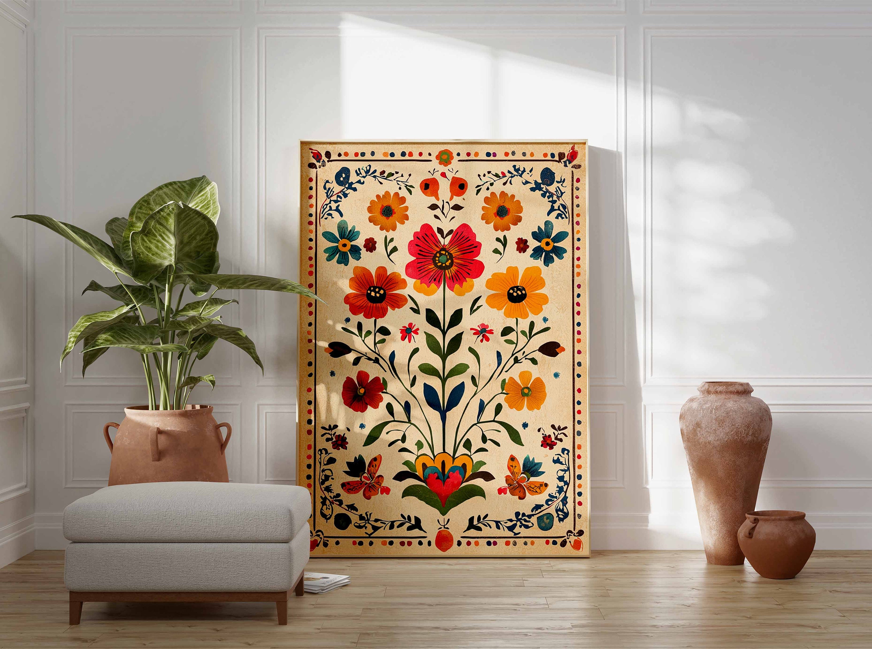 Vintage Mexican Poster, Mexican Prints, Mexican Decor, Traditional ...