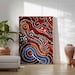 Aboriginal Print, Cultural Wall Art, Indigenous Poster, Tribal Decor ...