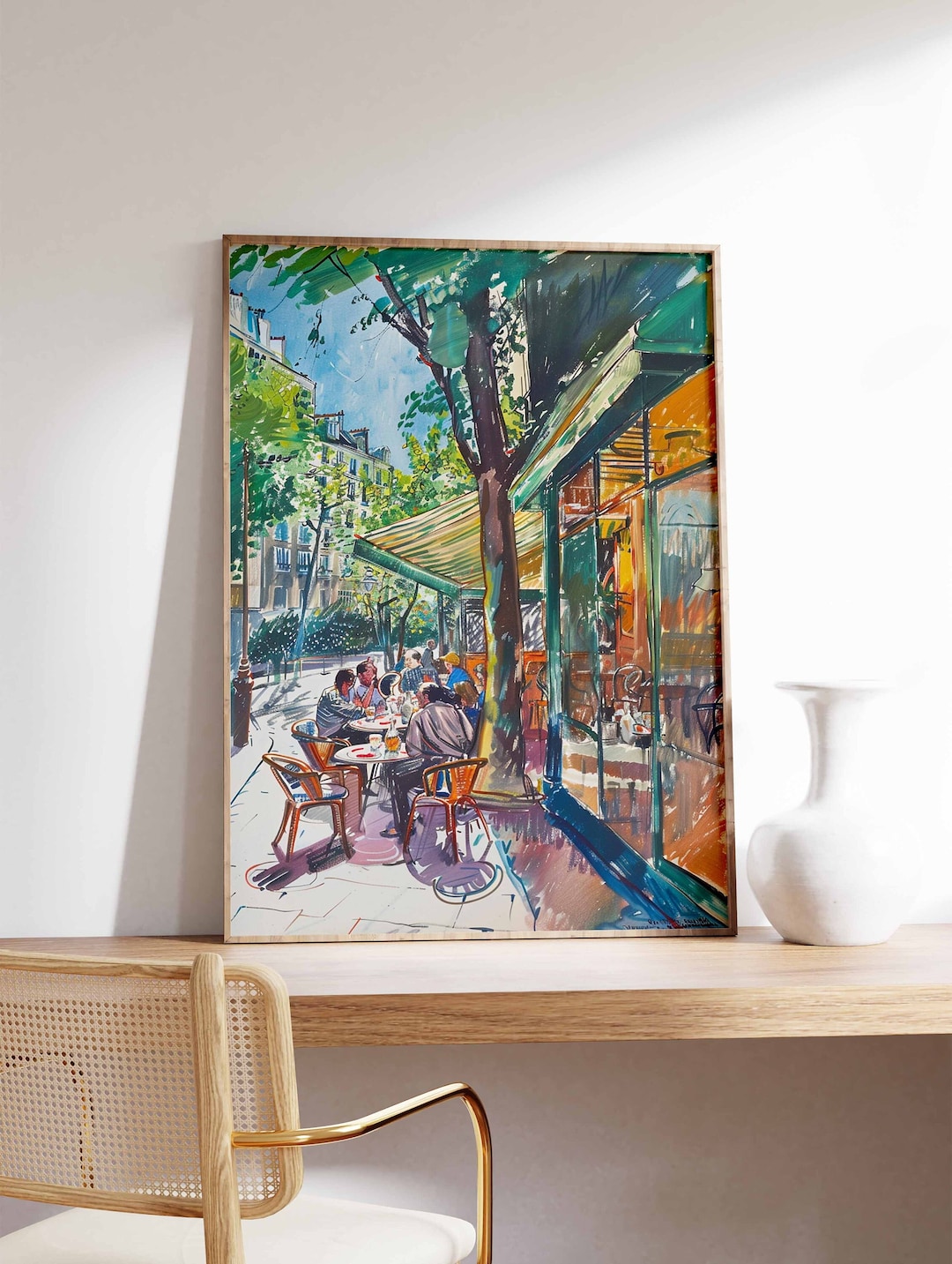 Vintage Cafe Print, Retro Cafe Poster, Food and Drink Art, Kitchen ...