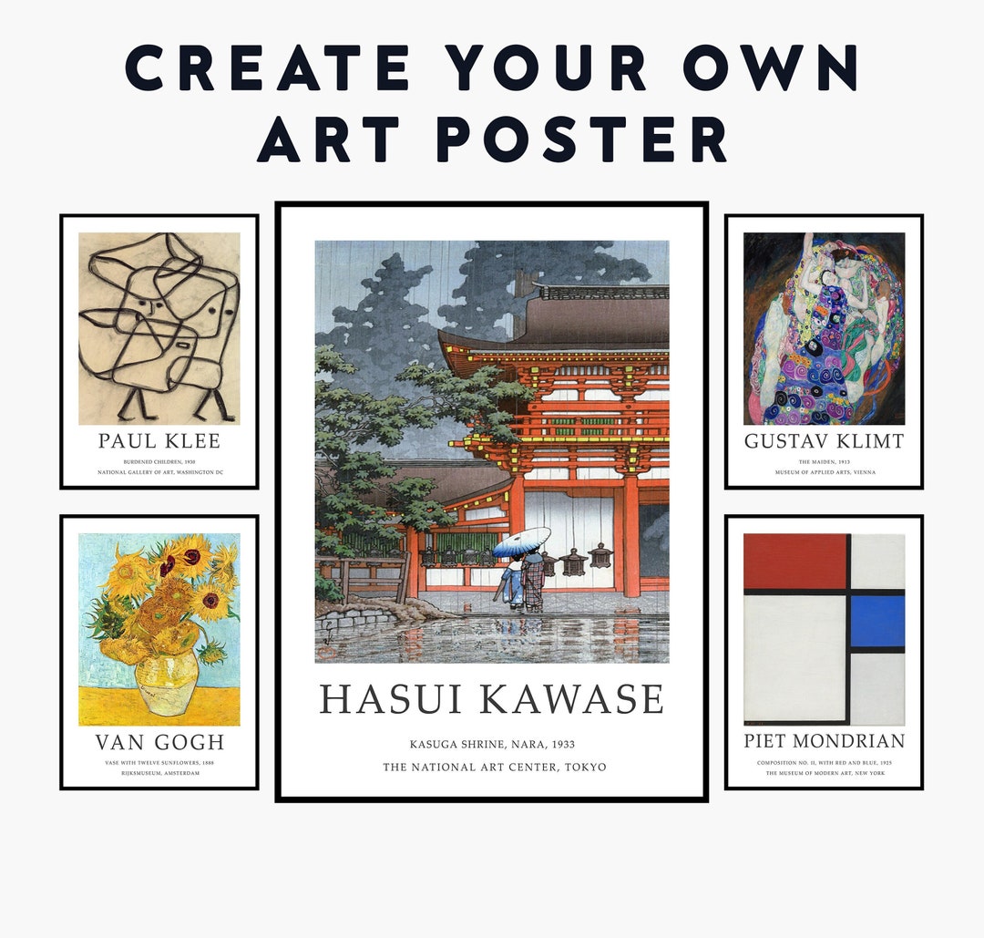 Create Your Own Art Poster - Personalised Art Print, Custom Poster ...