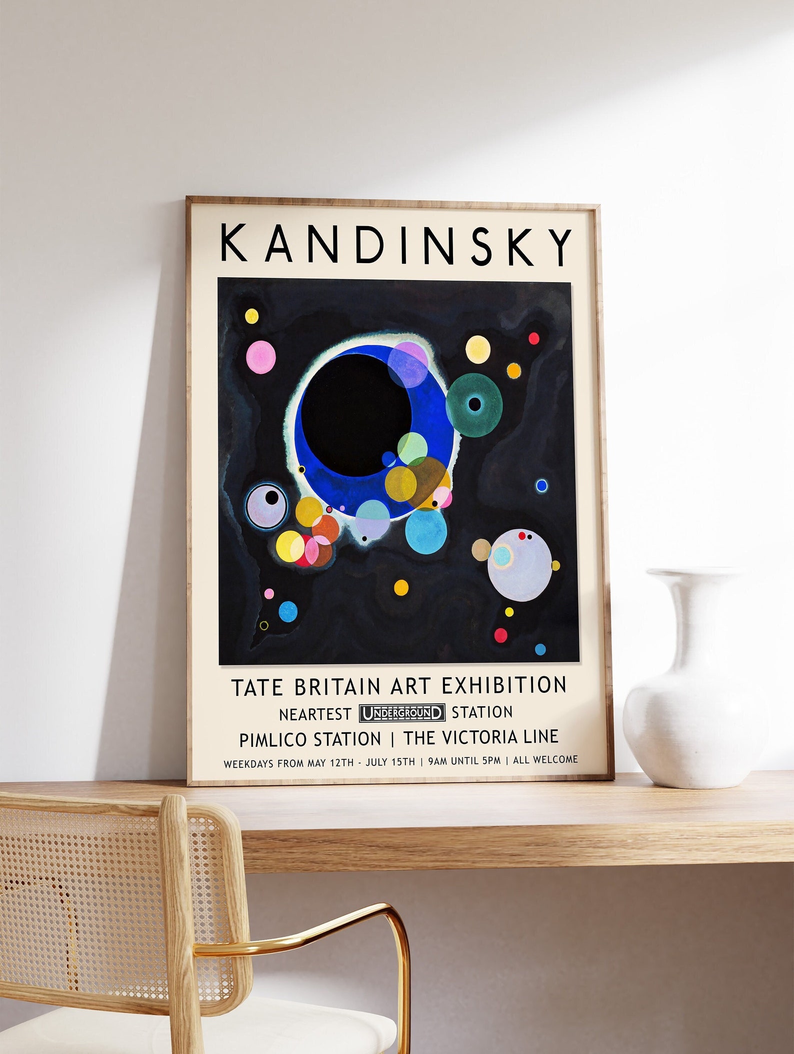 Wassily Kandinsky Poster Kandinsky Exhibition Print - Etsy