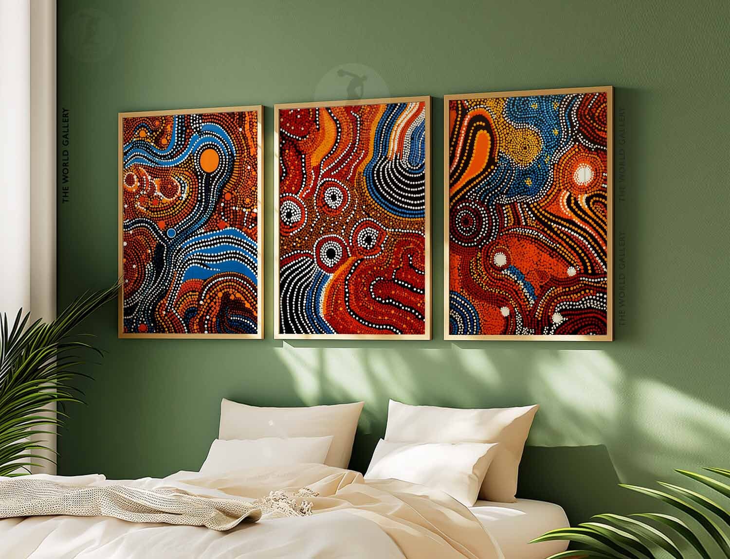Aboriginal Art Prints, Indigenous Australian Decor, Set of 3 - Etsy