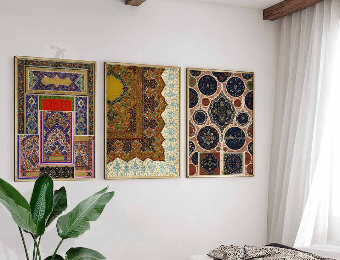 Set of 3 Arabic Prints, Islamic Wall Art, Islamic Decor, Arabic Decor ...