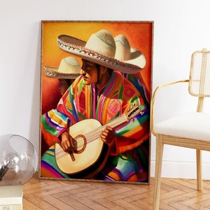 Mexican Poster, Colourful Mexican Art Prints, Traditional Mexican ...
