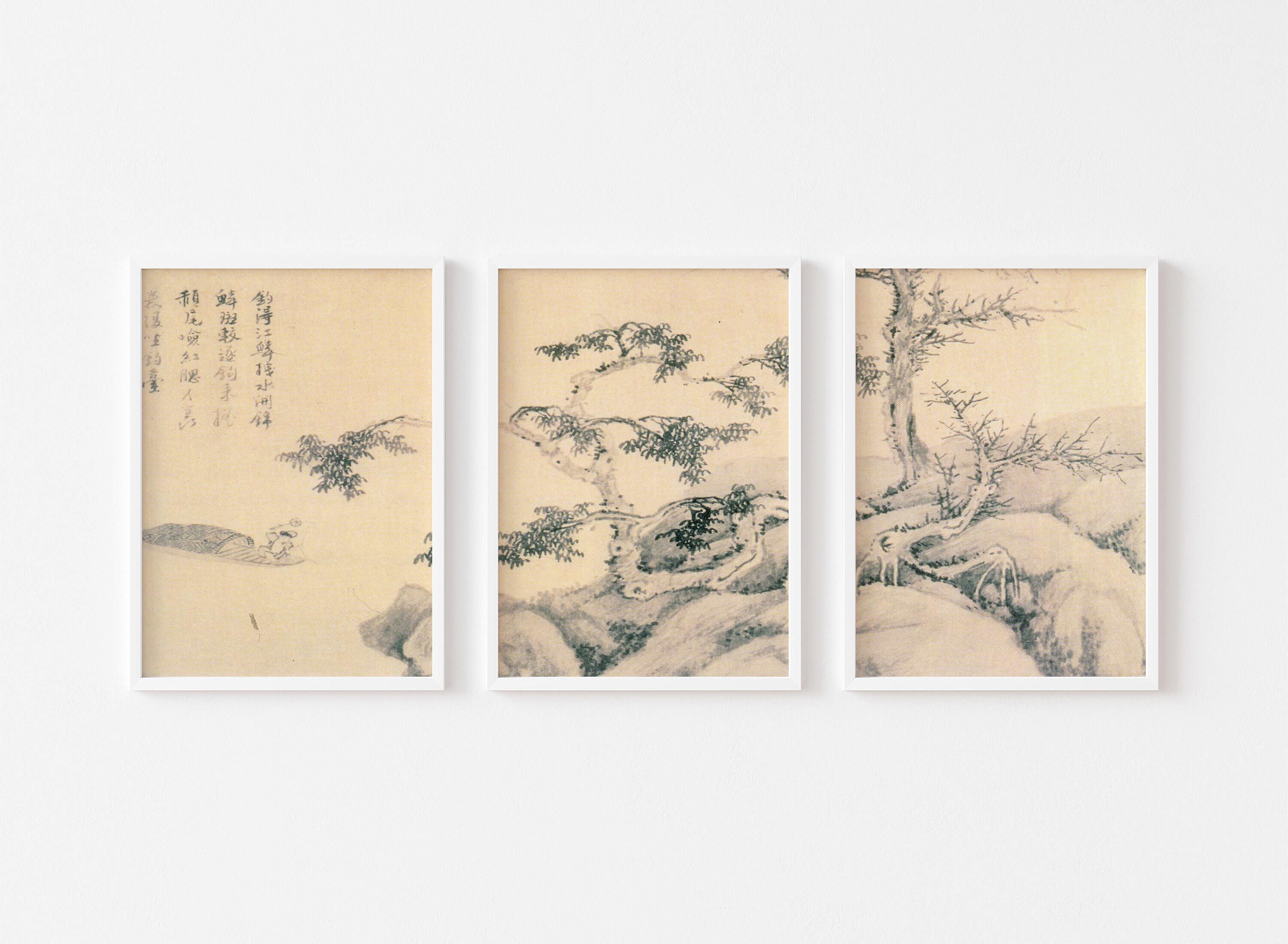 Japanese Set of 3 Posters Japanese Art Print Set Japanese - Etsy UK
