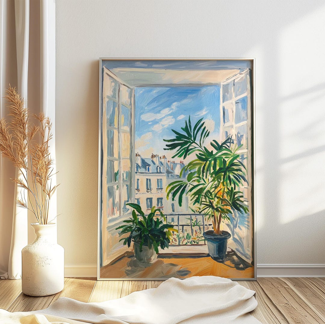 Henri Matisse 'open Window' Print – Parisian Summer Wall Art - Etsy