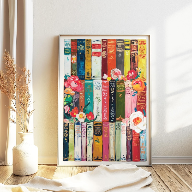 Library Wall Art - Etsy