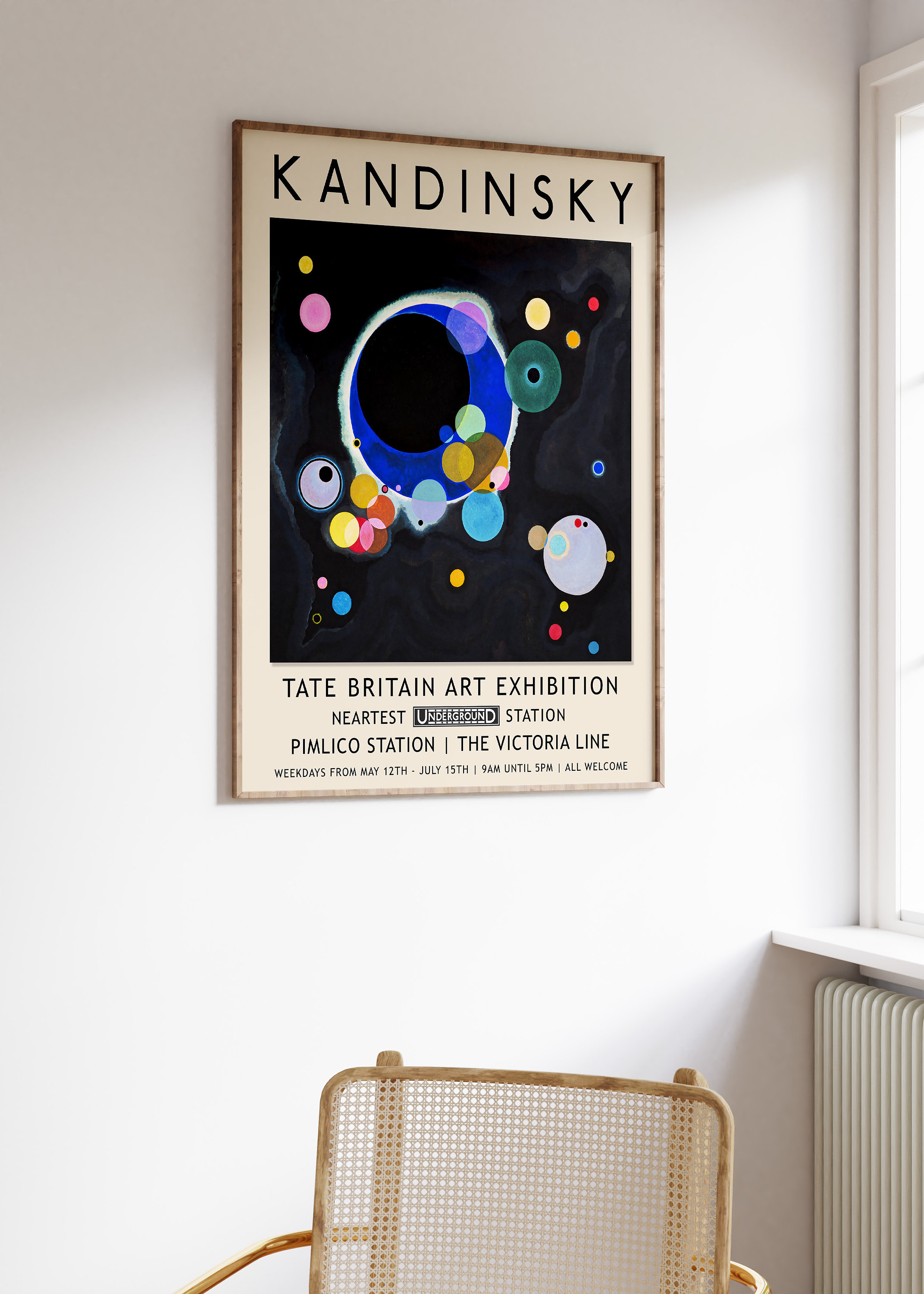 Wassily Kandinsky Poster, Kandinsky Exhibition Print, Kandinsky Art ...