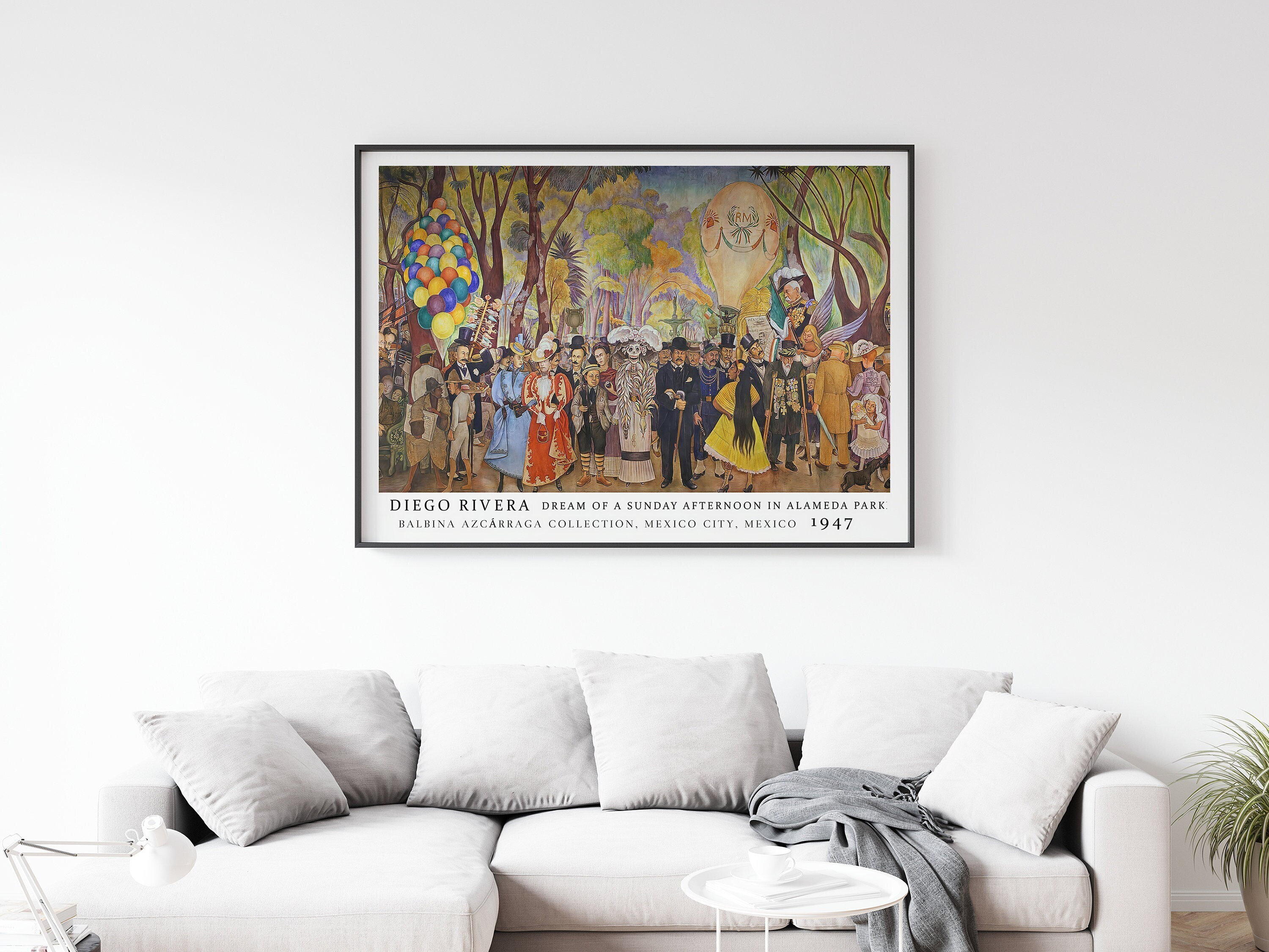 Diego Rivera Dream of a Sunday Afternoon at Alameda Park, Diego Rivera ...