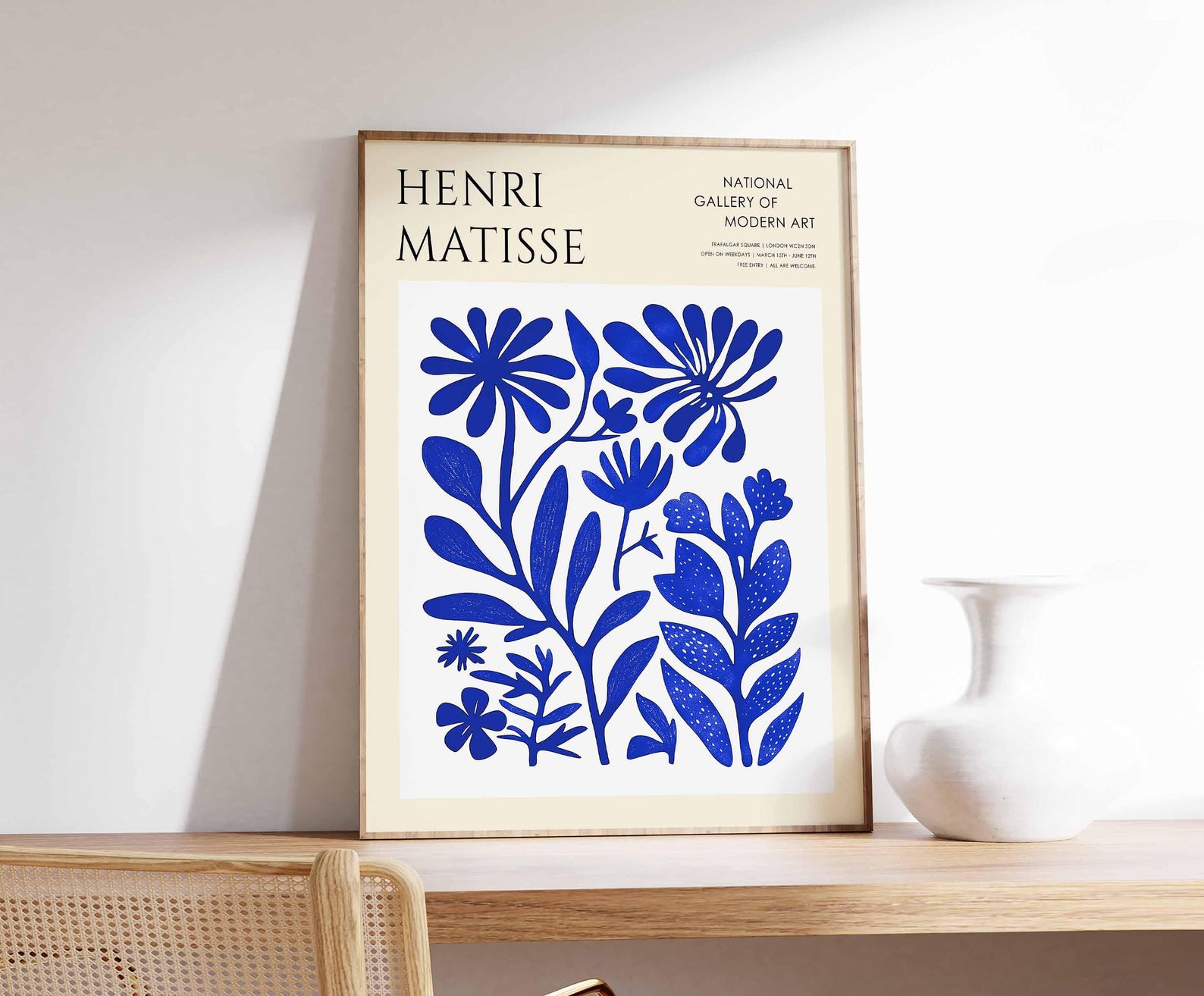 Henri Matisse Poster, Matisse Decor, Floral Wall Art, Boho Decor ...