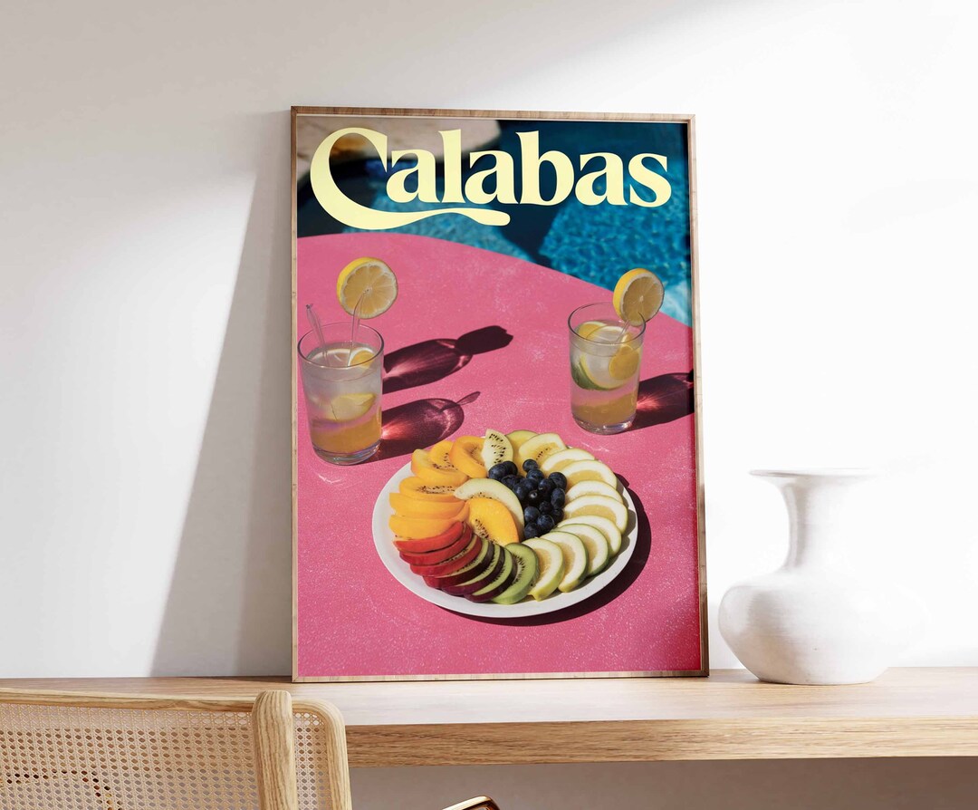 Retro Food Poster, Vintage Magazine Decor, Retro Poster, 70s Wall Art ...