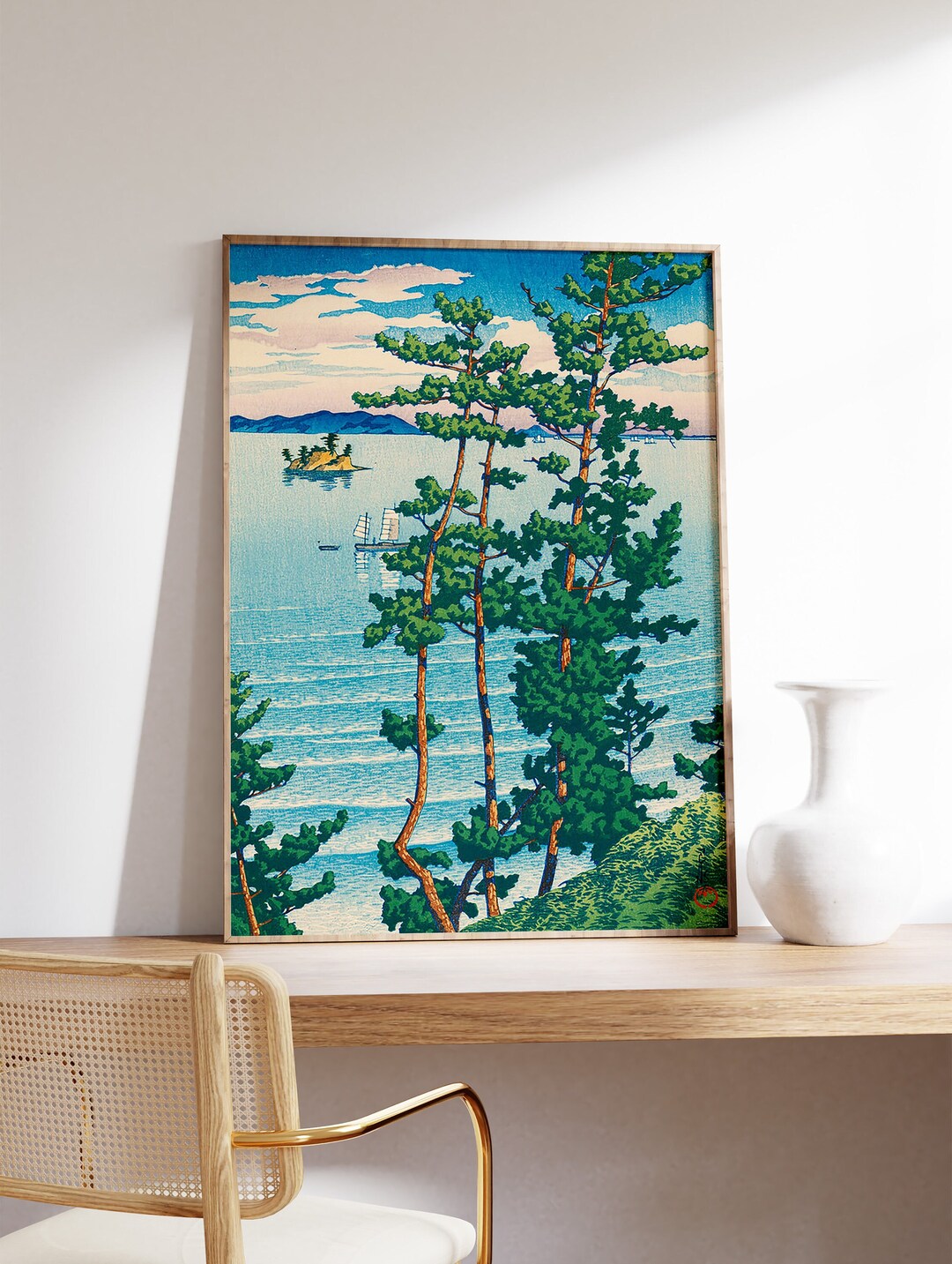Hasui Kawase Japanese Art Print, Nishi Park Scenery Poster - Etsy