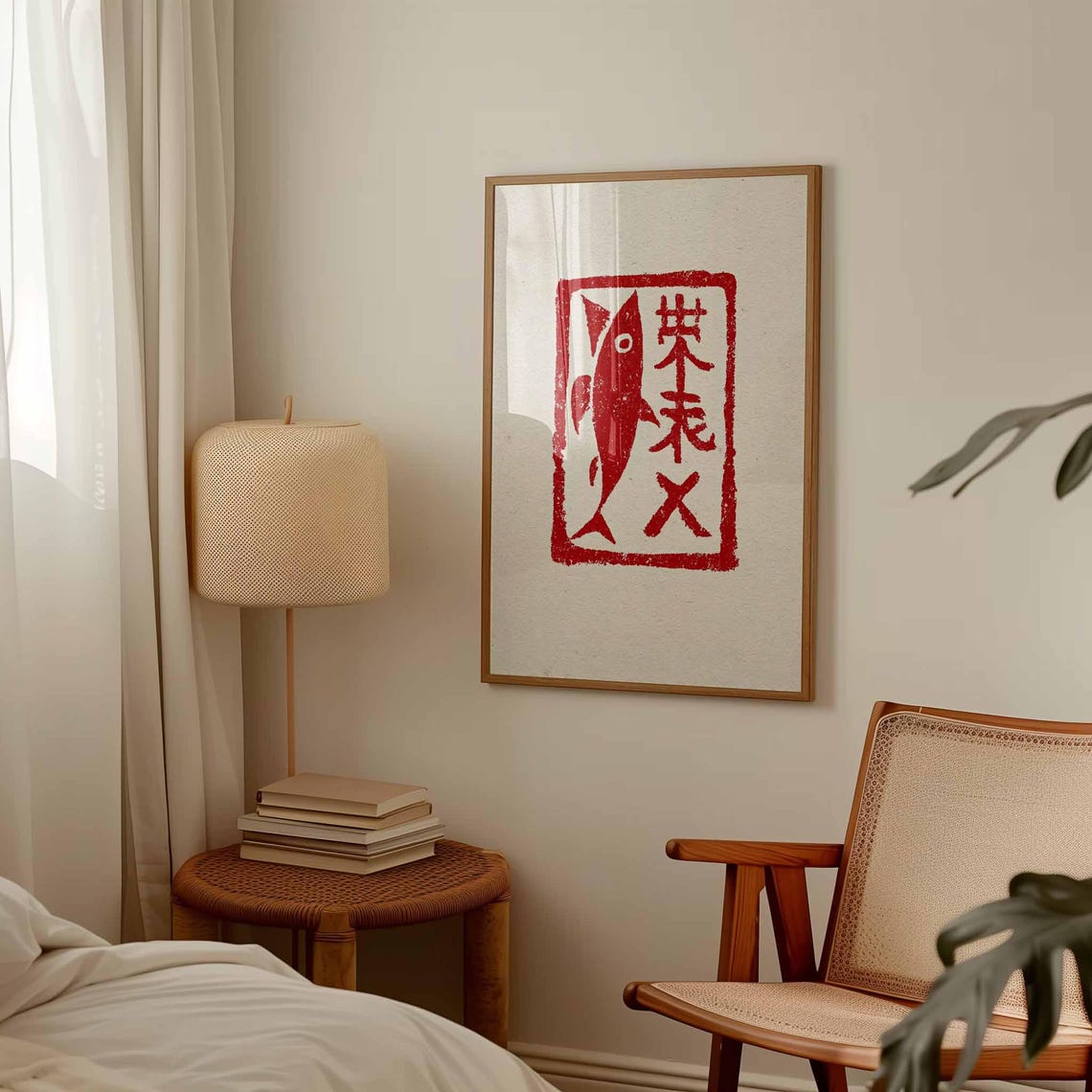 Japanese Fish Print, Vintage Fish Poster, Japanese Wall Art ...