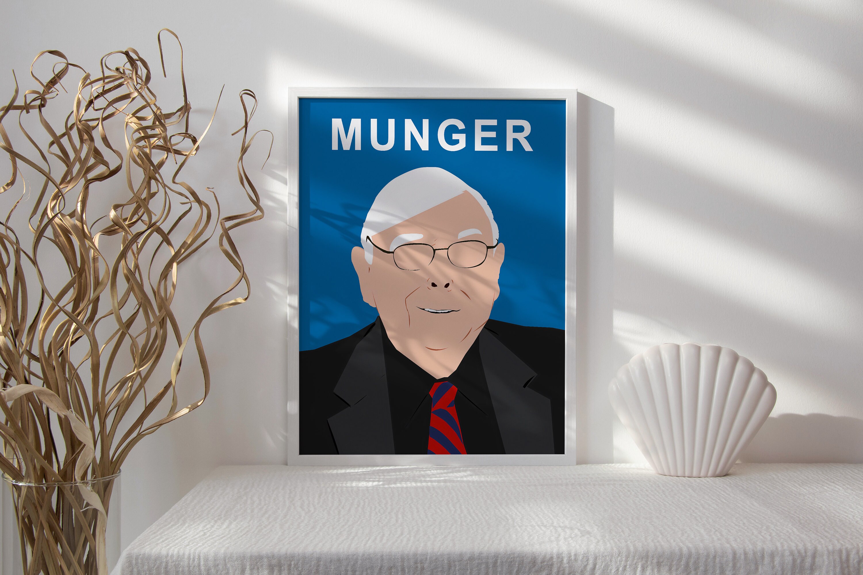 Charlie Munger Poster Charlie Munger Print Berkshire - Etsy