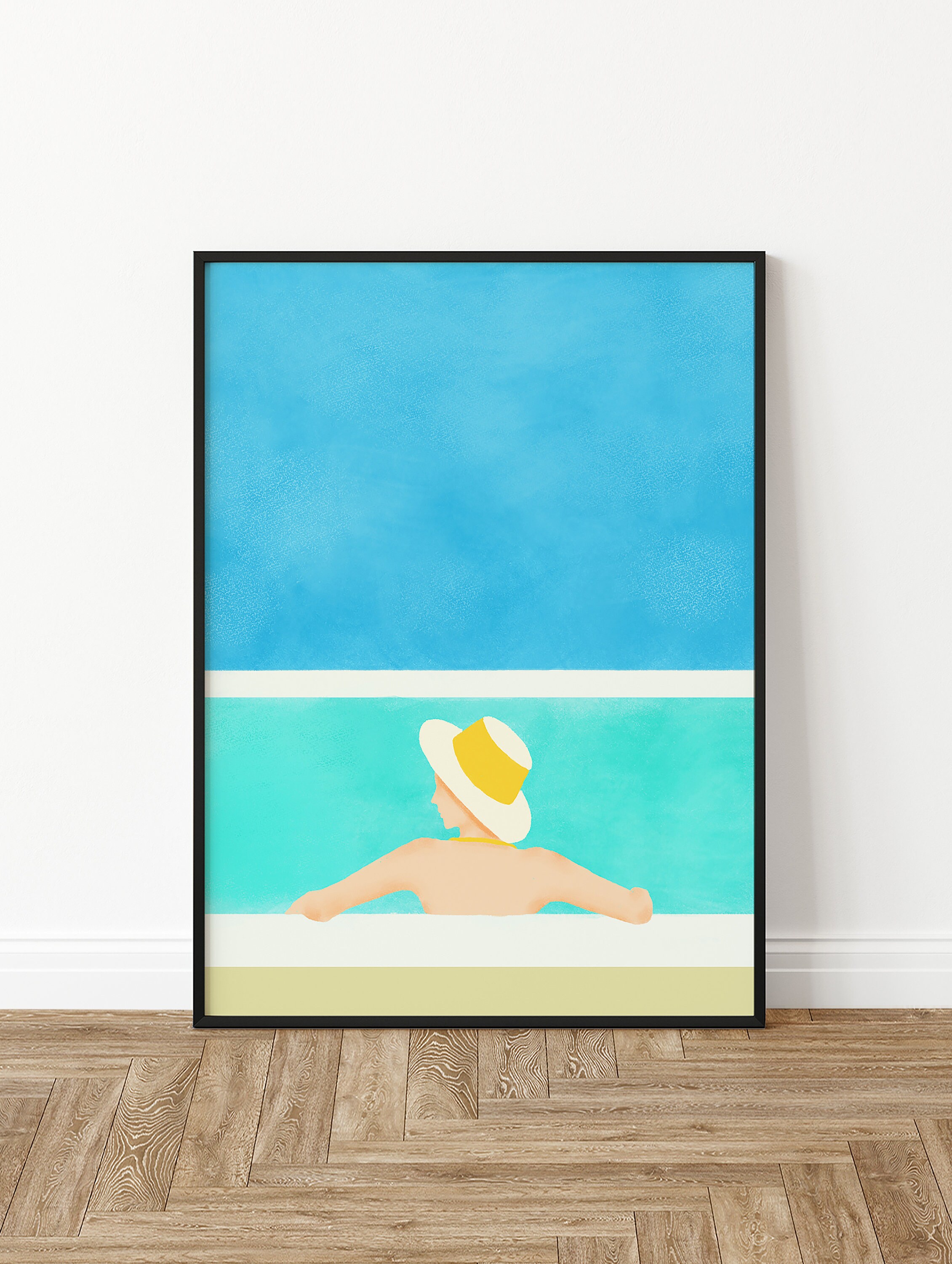 Swimming Pool Wall Art Swimming Art Print Swimming Poster - Etsy UK