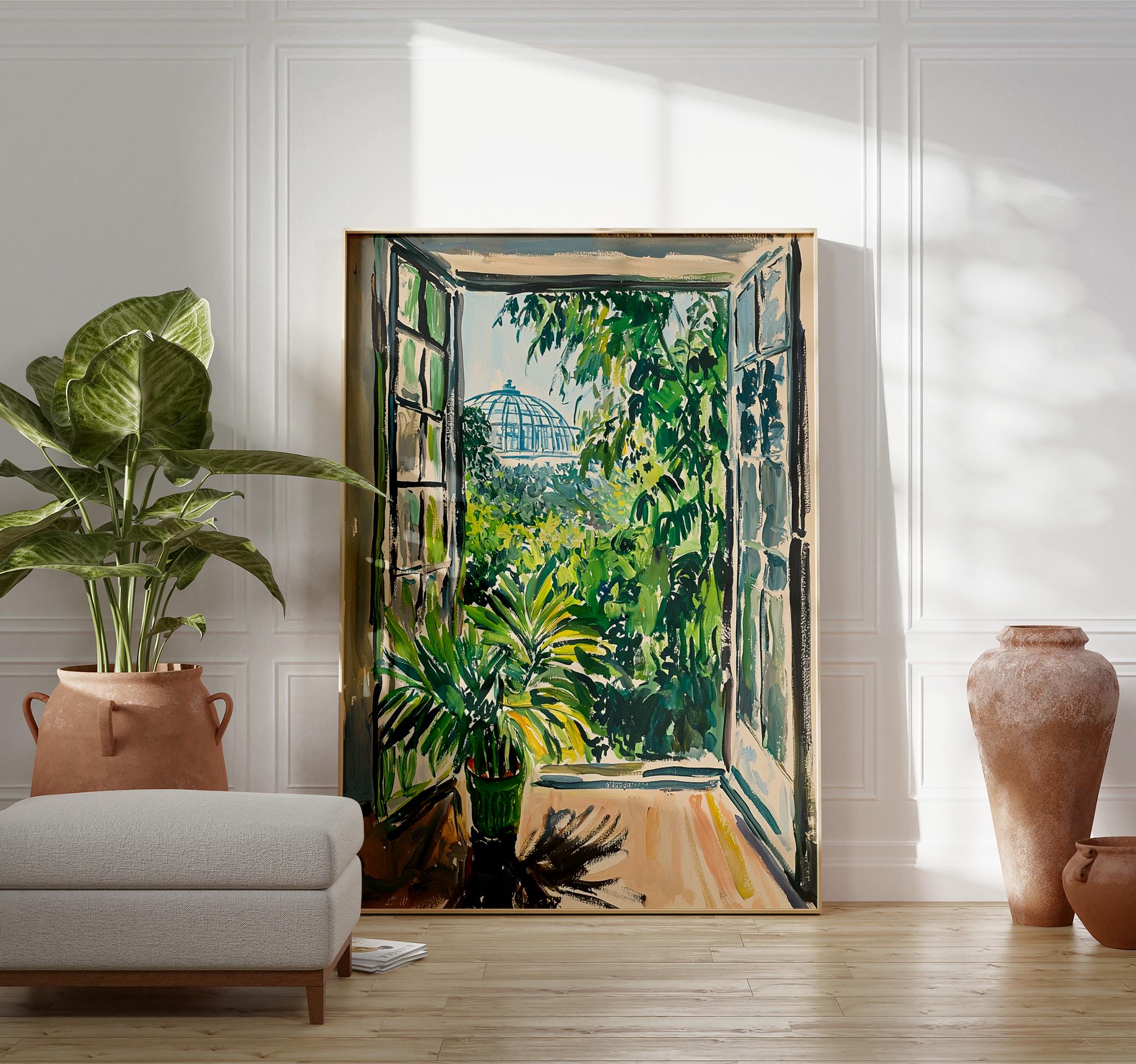 Henri Matisse Open Window Print, Kew Gardens Botanical Art - Etsy