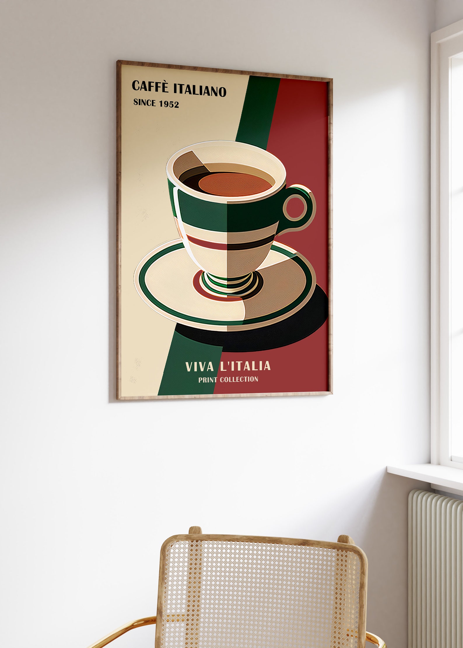 Italian Coffee Poster Coffee Illustration Print Kitchen - Etsy
