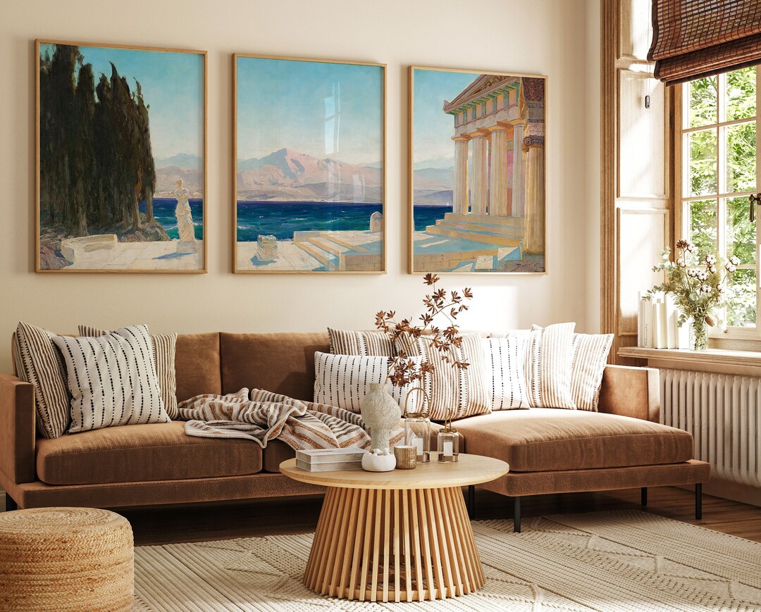 Set of 3 Classical Roman Posters, Classical Historical Prints, Greek ...