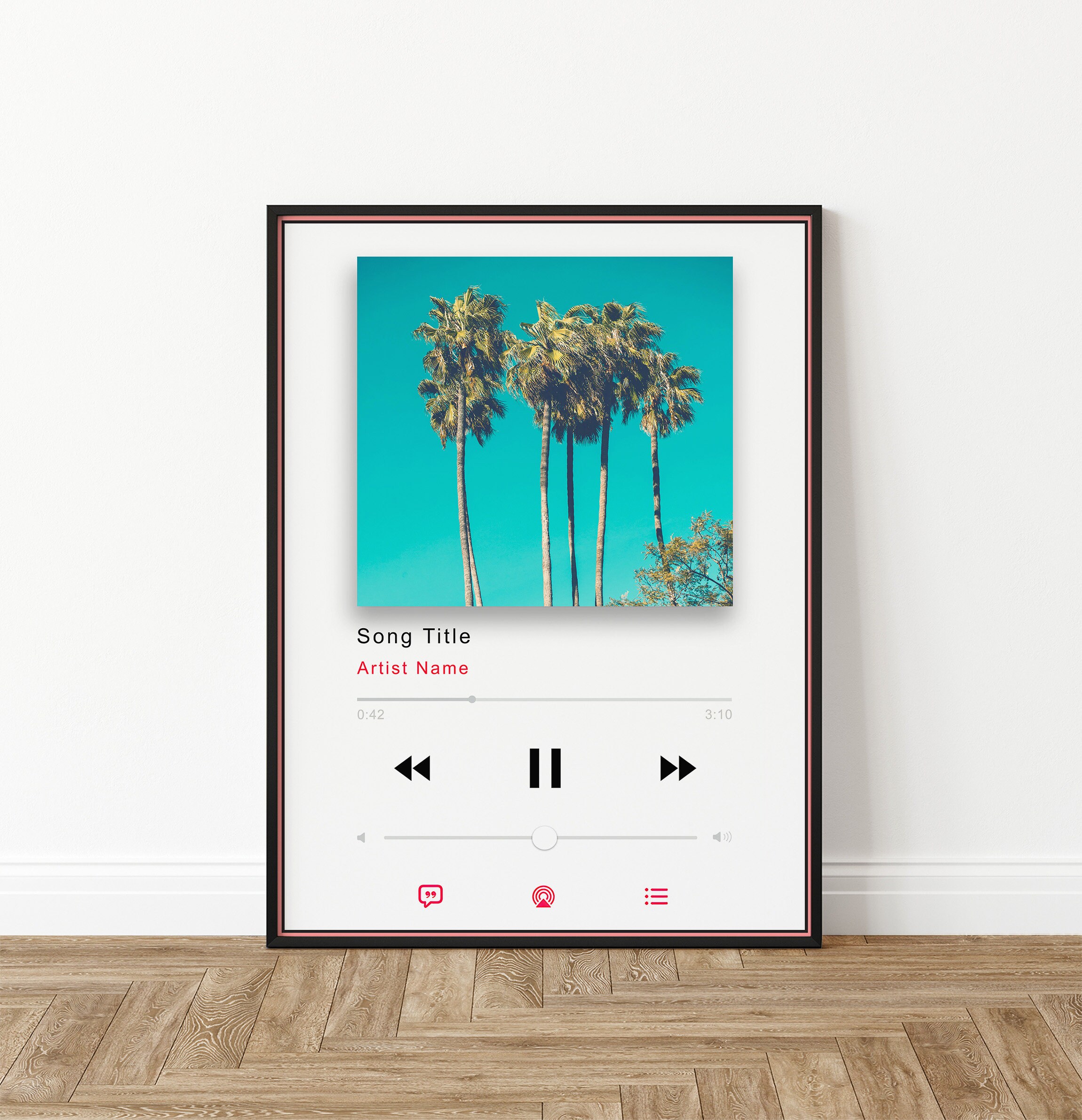 Personalised Poster Print Album Cover Art Wall Art Picture - Etsy