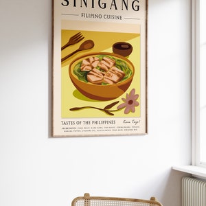 Sinigang Filipino Food Poster, Filipino Food Print, Philippines Food ...