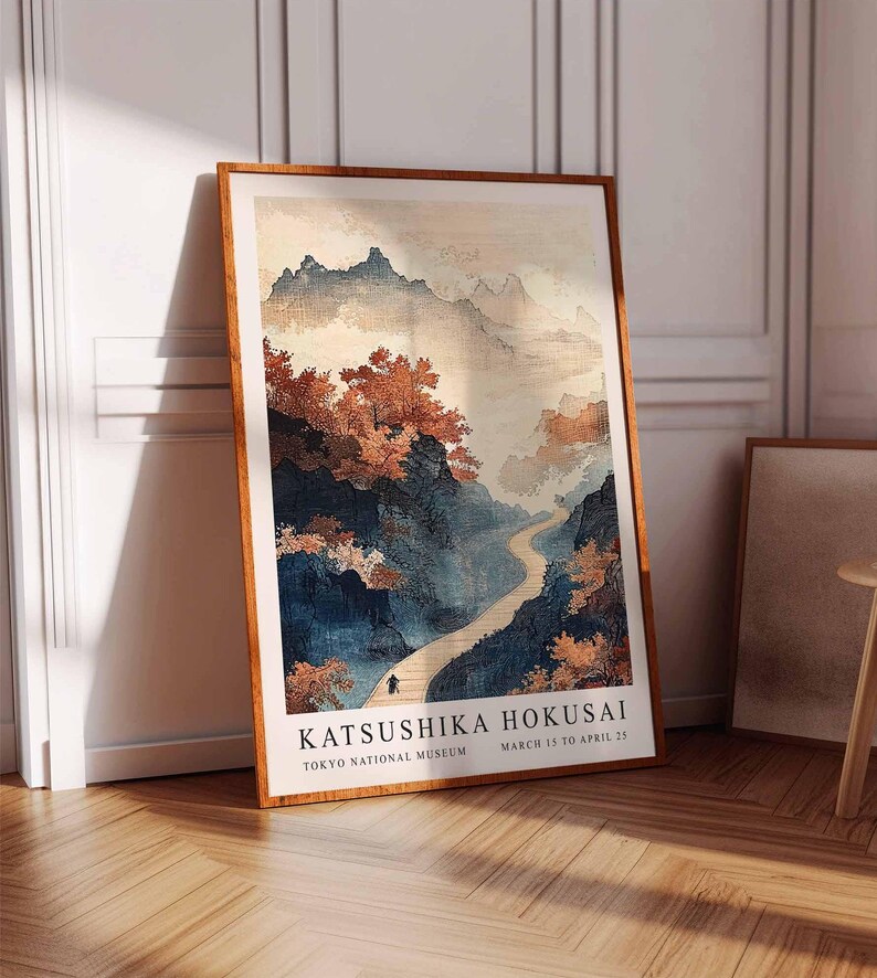 Japanese Wall Art, Hokusai Poster, Ukiyo-e Print, Japandi Wall Art ...