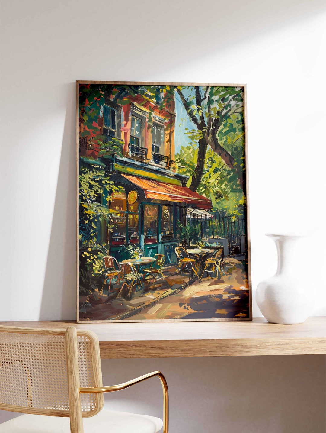 Vintage Cafe Print, Retro Cafe Poster, Food and Drink Art, Kitchen ...