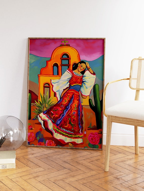Mexican Artwork Canvas Prints