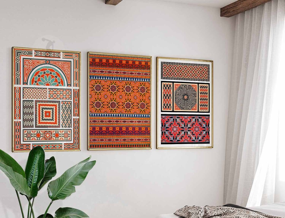 Set of 3 Arabic Prints, Islamic Wall Art, Islamic Decor, Arabic Decor ...