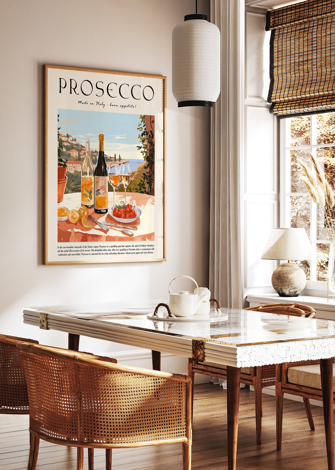 Italian Prosecco Poster, Cocktail Print, Kitchen Decor, Food and Drink ...