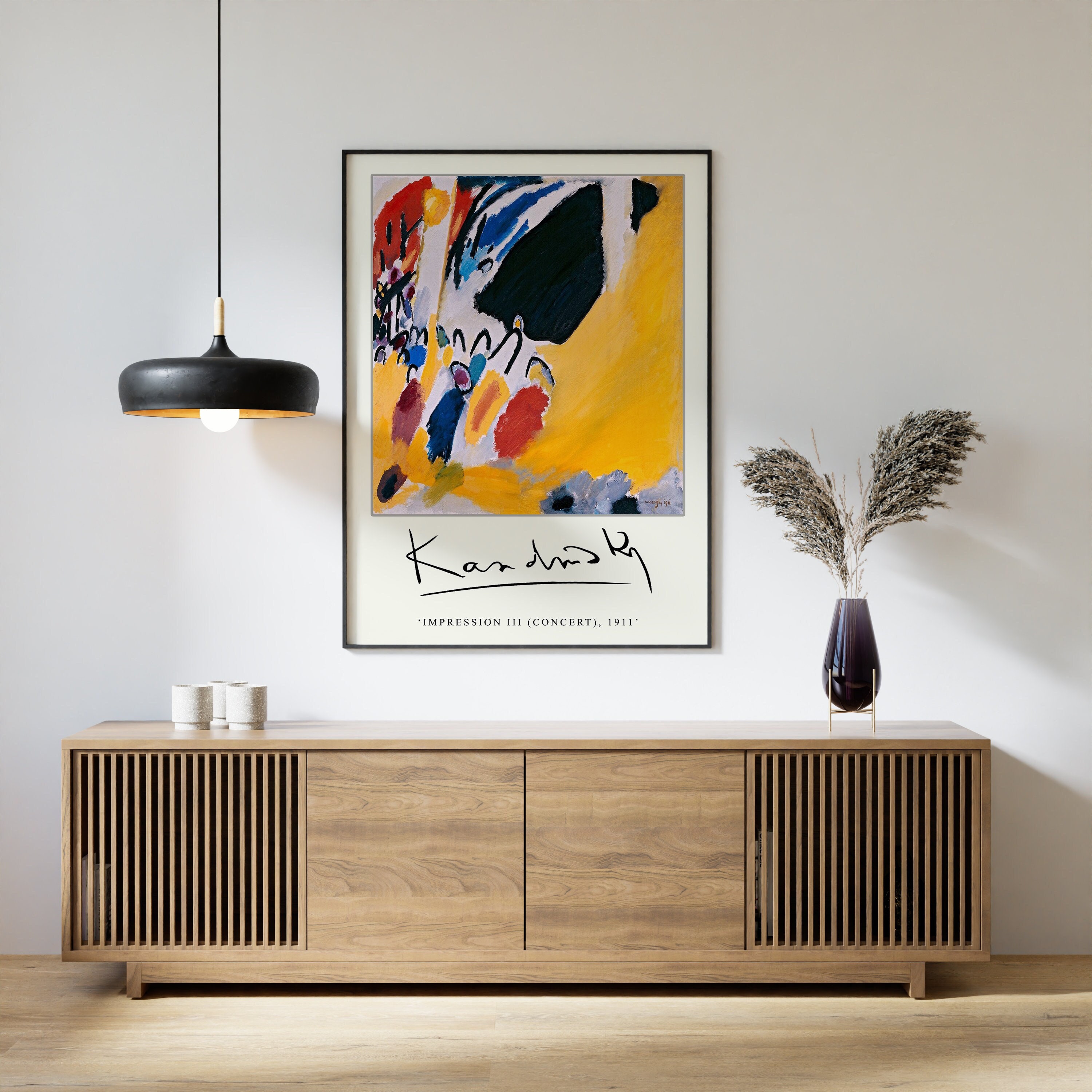 Wassily Kandinsky Poster, Kandinsky Exhibition Print, Kandinsky Art ...