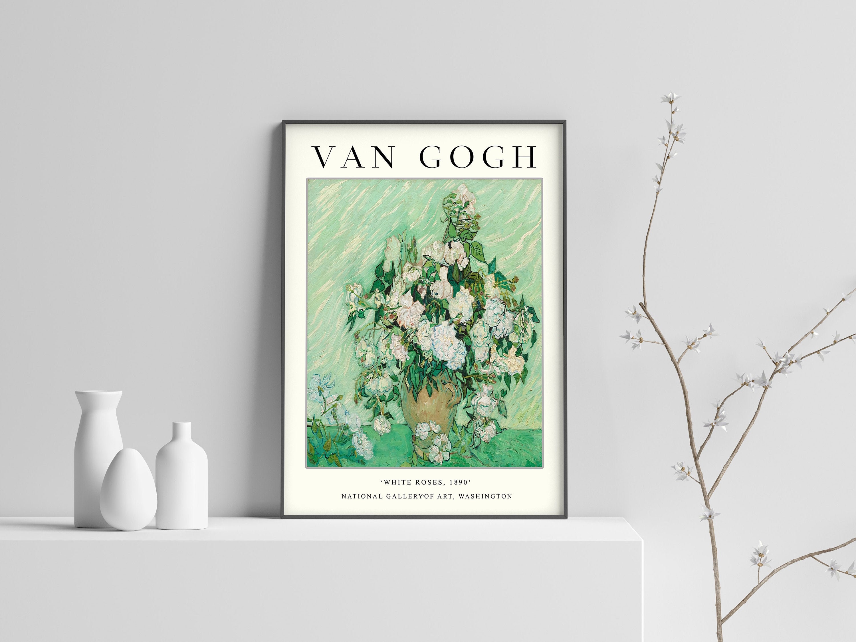 White Roses Van Gogh Worth